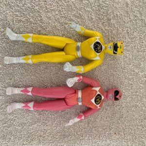 Other | Vintage 9s Mighty Morphin Power Rangers Barbietype Dolls ...